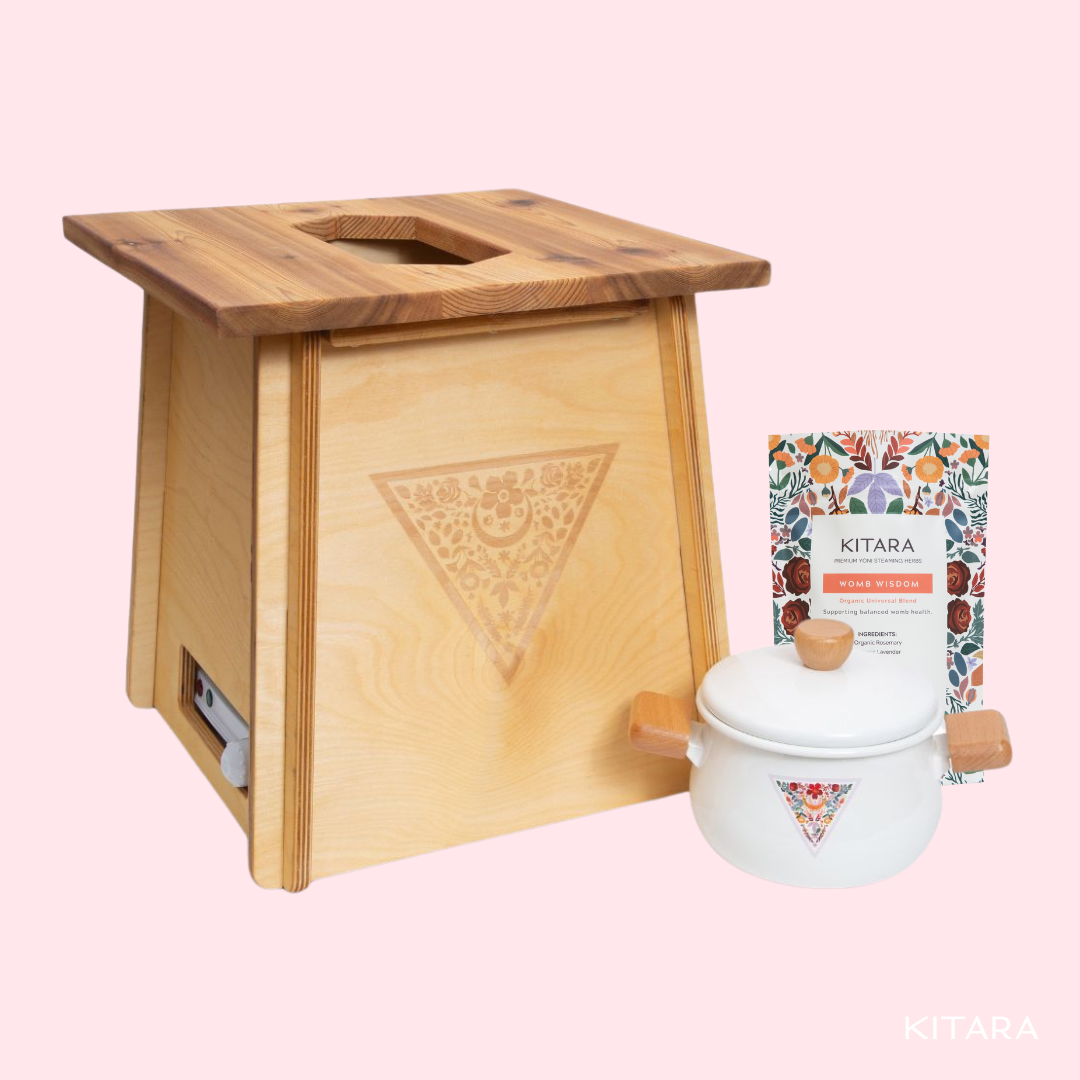 Collapsible Yoni Steam Seat Savings Bundle - now with herbs! – Kitara Love